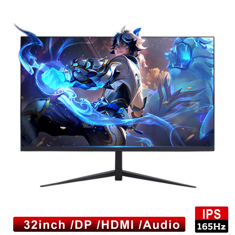 32 Inch 165Hz PC Monitor IPS LED Display FHD Desktop Gaming Gamer ...