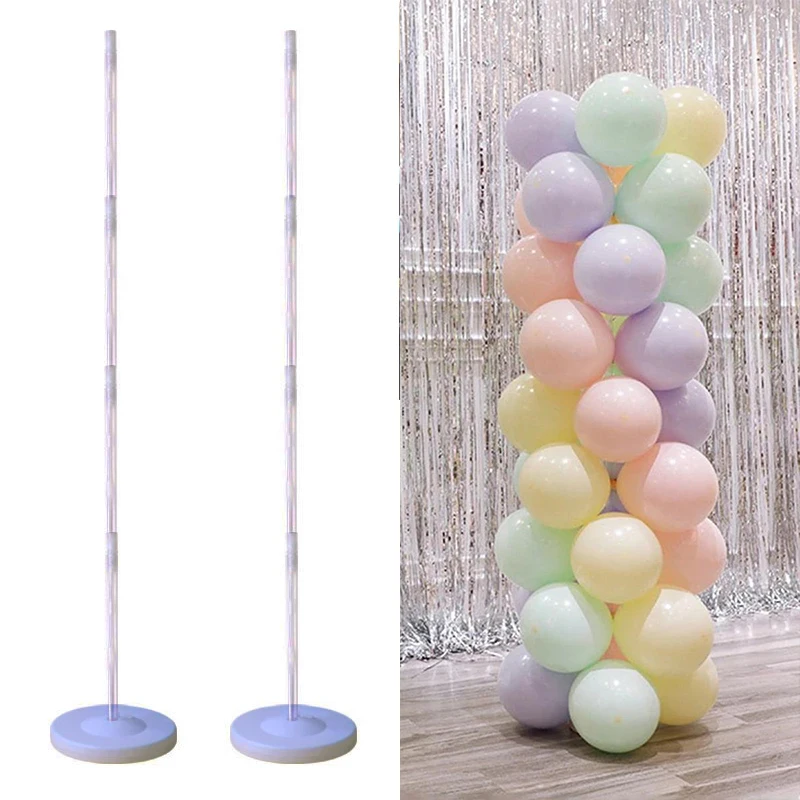 2-Set-120CM-empat-pilar-balon-braket-balon-meja-Float-pesta-dekorasi ...