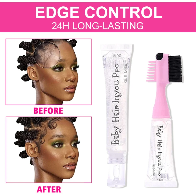 Edge Control Wax for Women Strong Hold Edge Control Smoother Non greasy ...