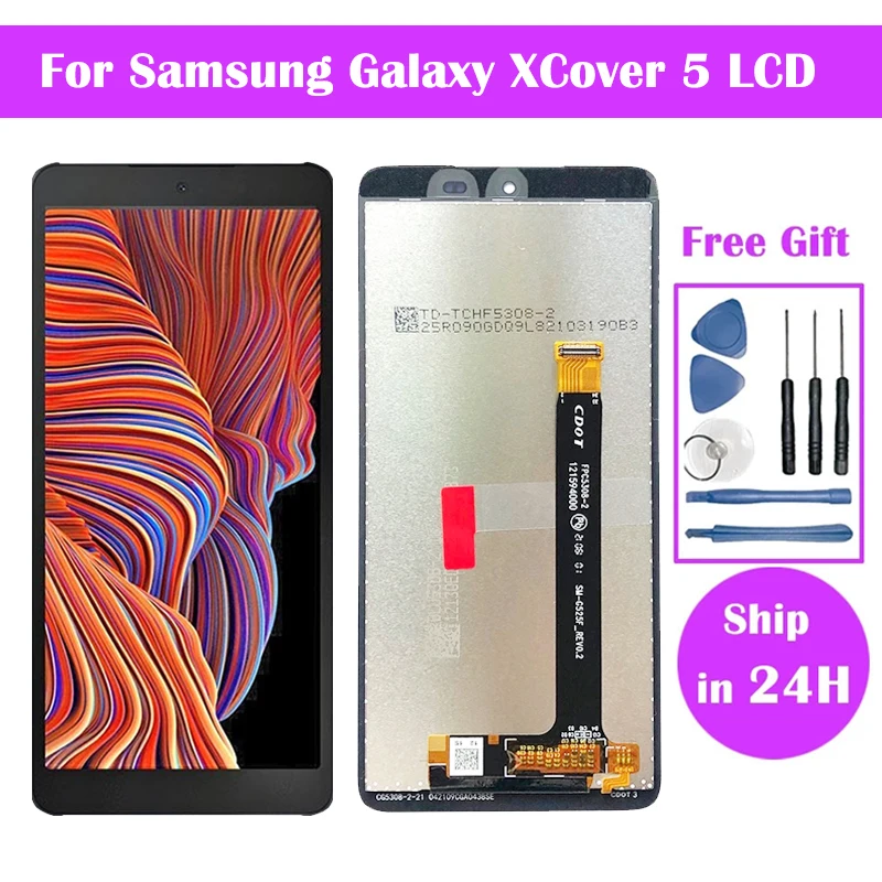 G525-LCD-For-Samsung-For-Galaxy-Xcover-5-G525F-LCD-Display-Touch-Screen-Digitizer-Assembly ...