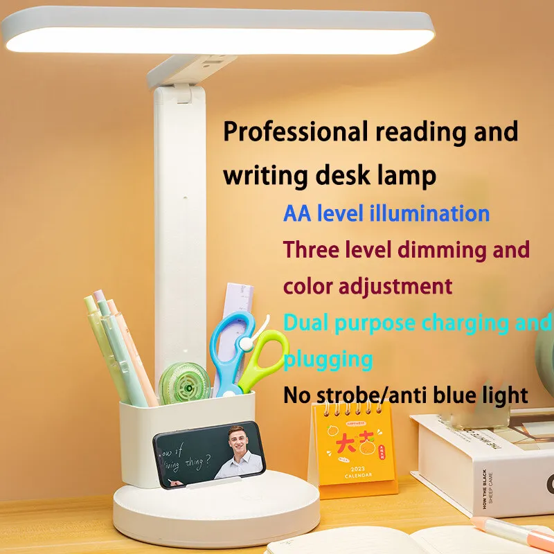 New-Desk-Lamp-for-Learning-Myopia-Prevention-Dormitory-Charging-Plug-in ...