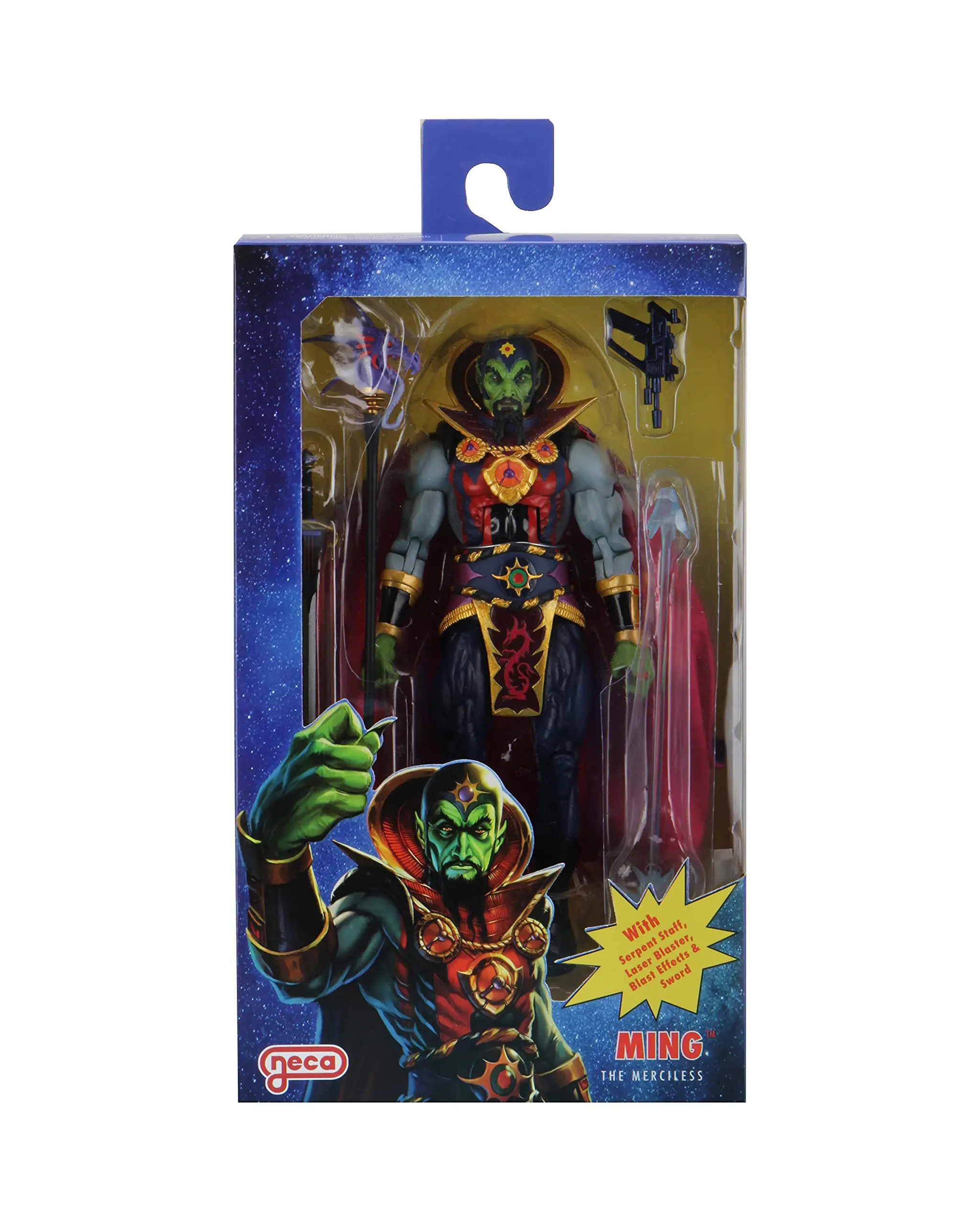 Figura de acción animada de Flash Gordon Ming The Merciless de la serie ...