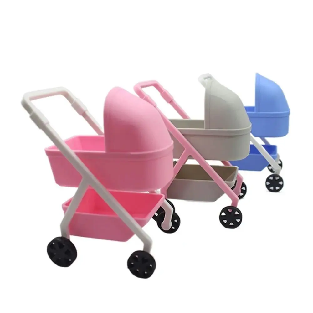1:12 Dollhouse Baby Stroller Scene Decor Model Living Miniature Baby ...