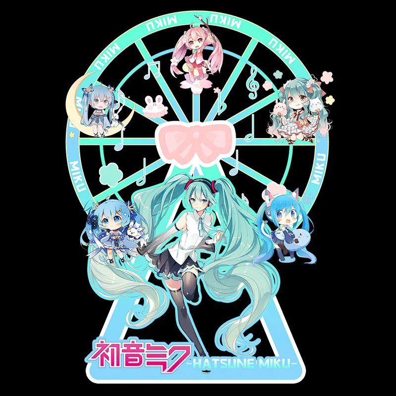 14CM-New-Anime-Hatsune-Miku-Figure-Kawaii-DIY-assembly-Standing ...