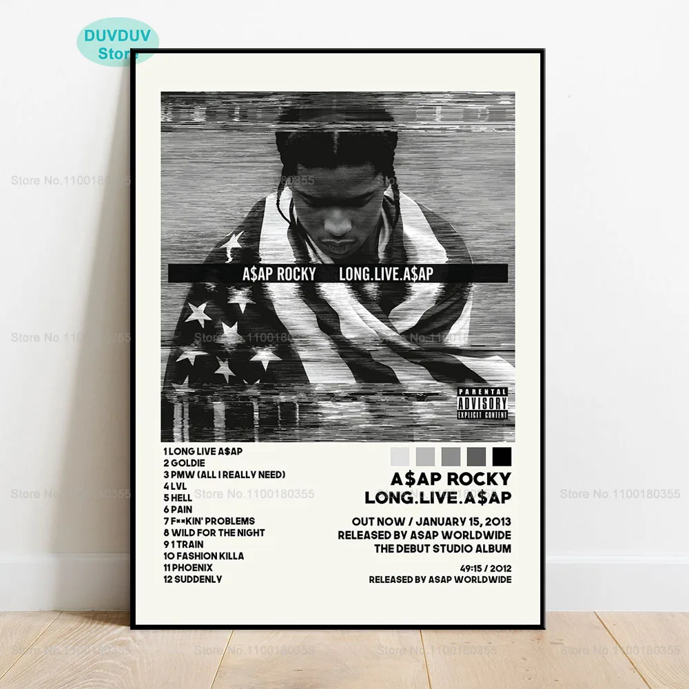 Asap Rocky Fashion Killa Album Cover