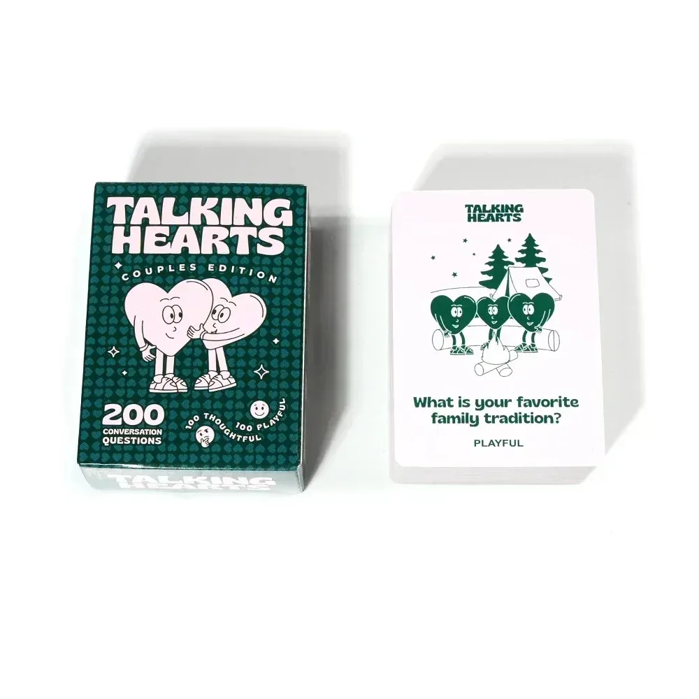 Taklig Hearts Card Game Board games Romantic Couple Fun Interactive ...