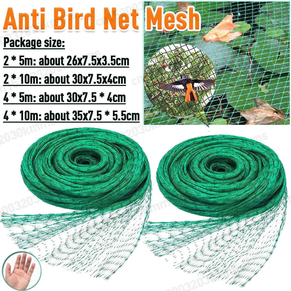 Green-Anti-Bird-Netting-Pond-Pool-Protection-Net-Mesh-Garden-Plant ...