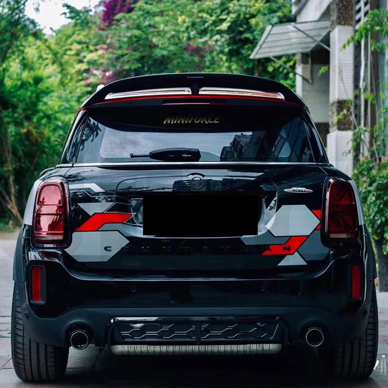 For-MINI-COUNTRYMAN-F60S-JCW-2017-2023-Carbon-Real-Fiber-Roof-Spoiler ...