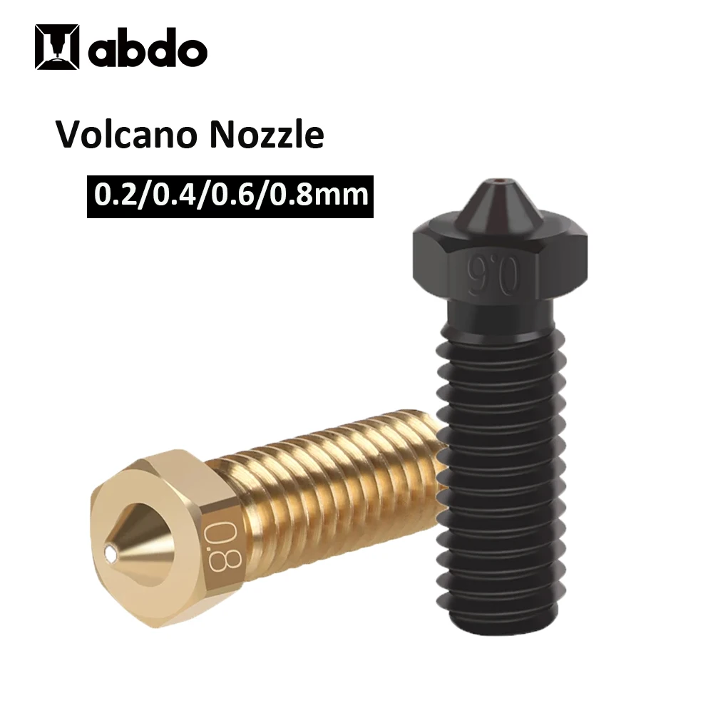 Volcano Nozzle 3D Printer Parts High Quality Nozzles for Artillery ...