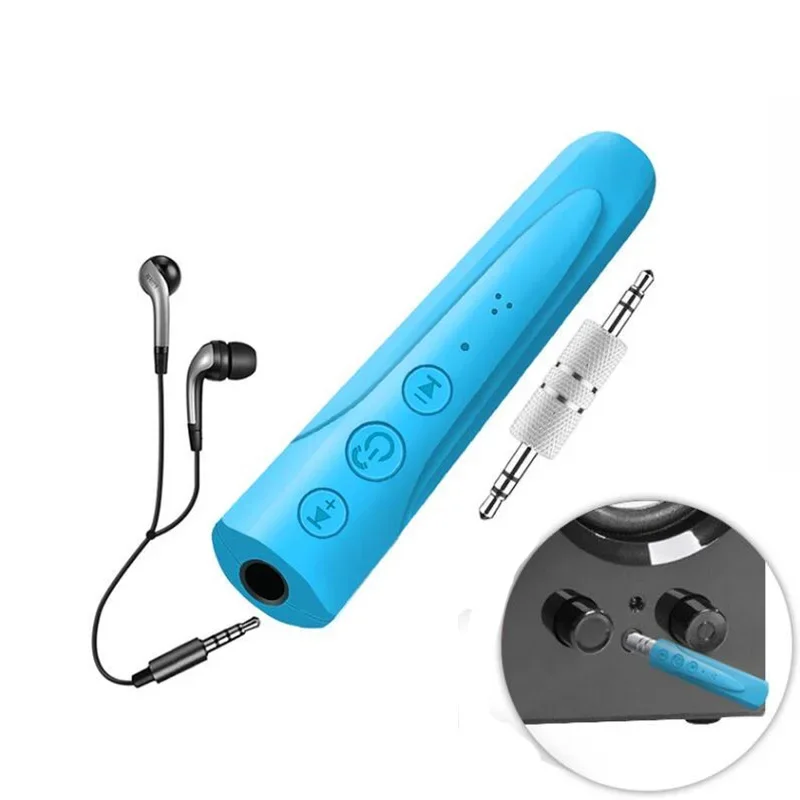 3.5mm Jack Bluetooth 5.0 Receiver Aux Audio Receiver Adapter For Phone ...