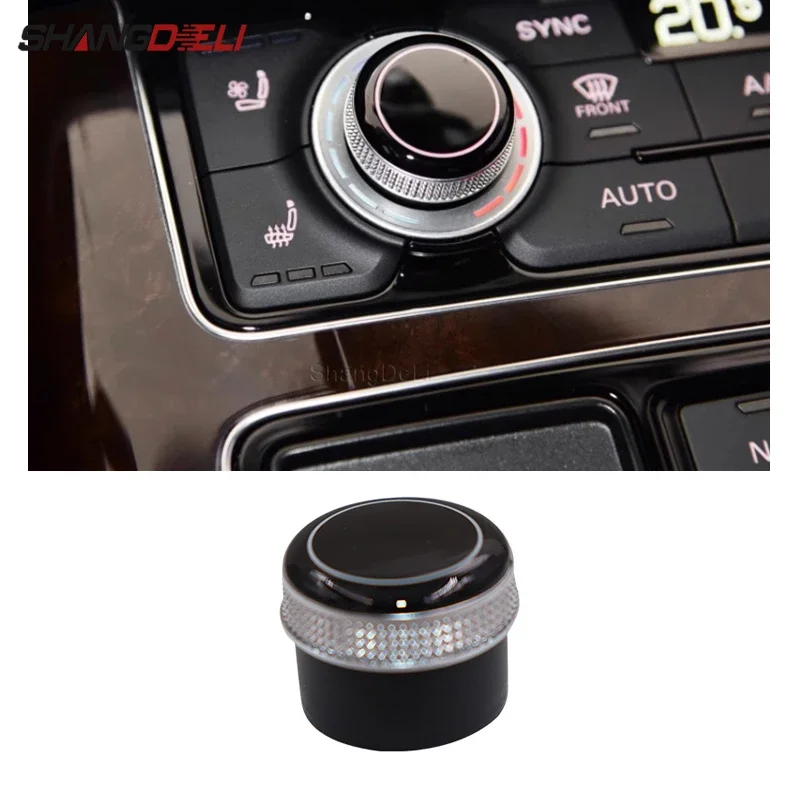 For-Audi-A8L-D4-air-conditioning-panel-knob-switch-centre-control ...