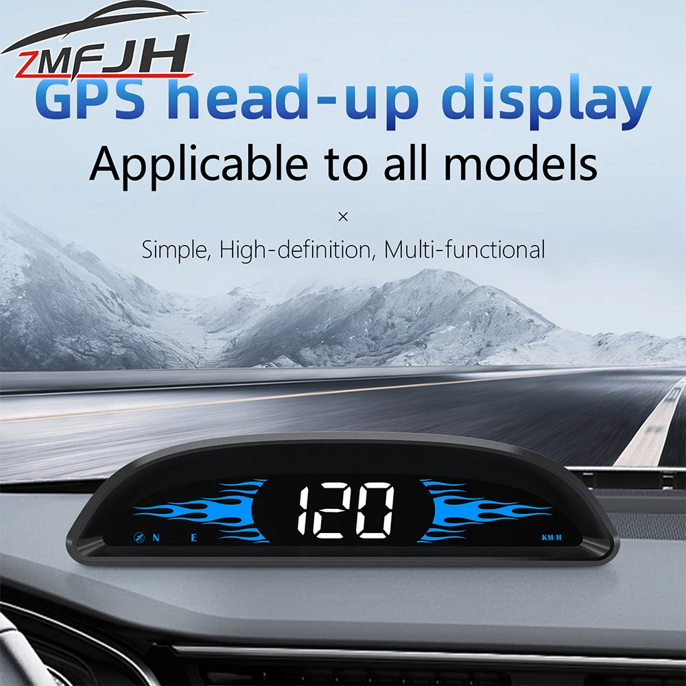 Car-G2-GPS-Head-Up-Display-On-board-Computer-Speed-Compass-Clock-Smart ...