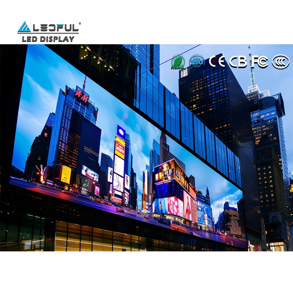 Shenzhen LEDFUL RGB P8 8MM LED Signs Outdoor Advertising Programmable ...