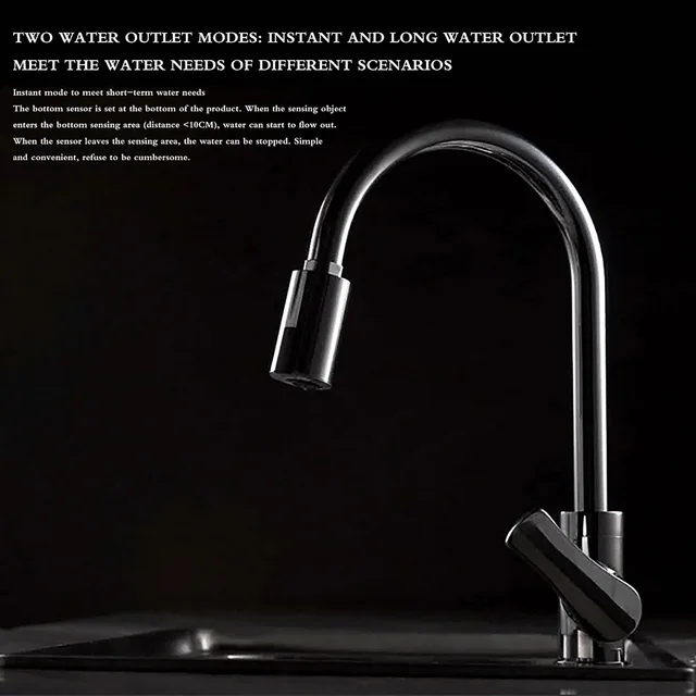 Kitchen Faucets Water-Saving Sensor Adapter | EttaGadgets