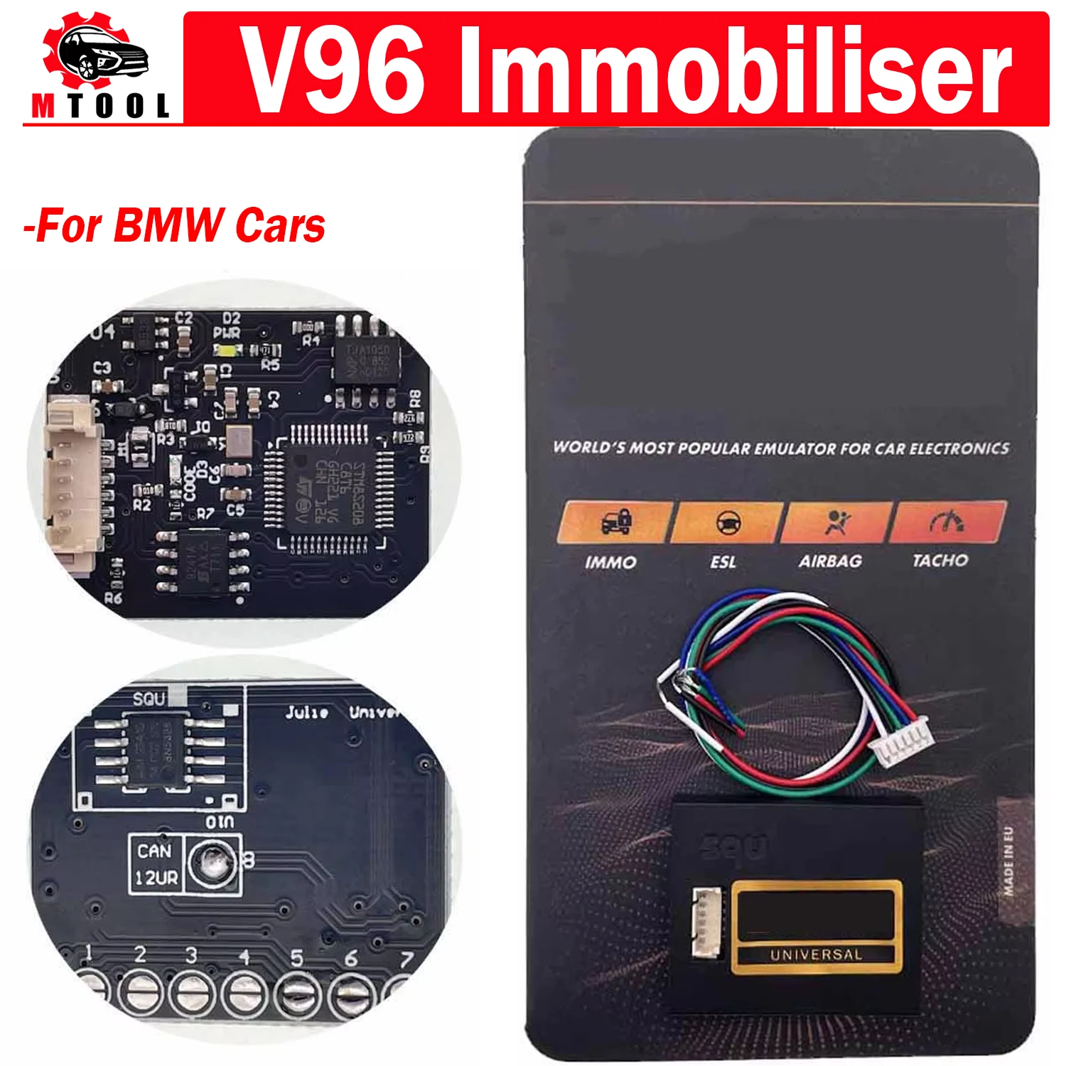 Universal IMMO Off Emulator Immobiliser V96 for BMW 3 Series(E36)/5 ...