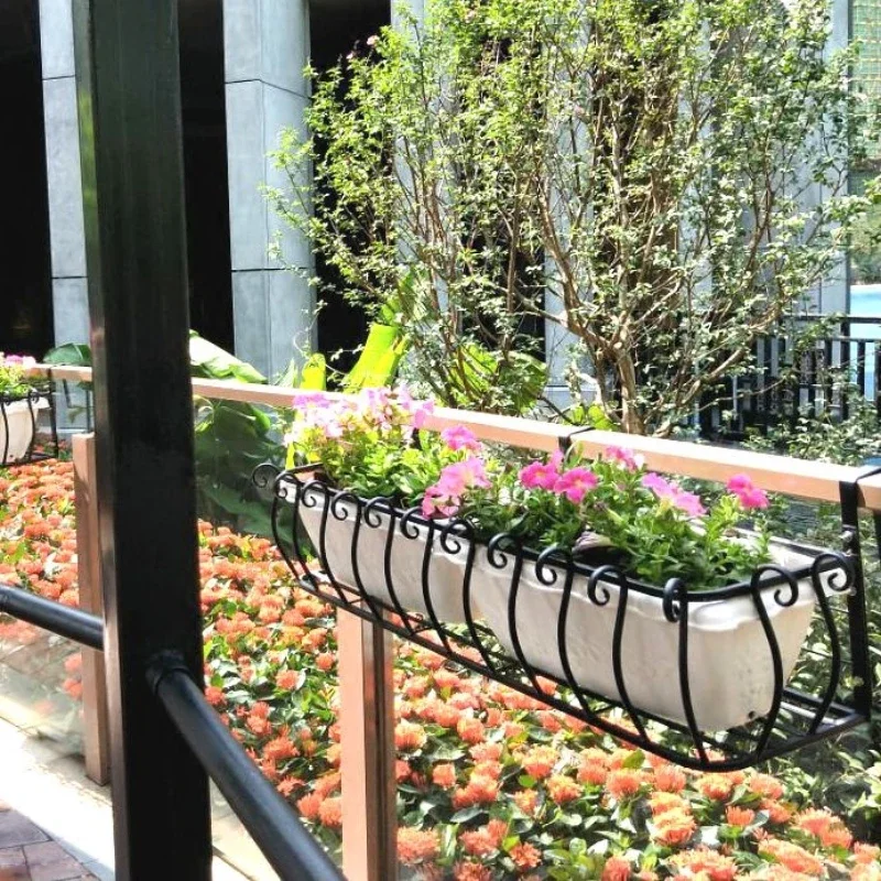 Nordic-Railing-Flower-Frame-Guardrail-Hanging-Pergola-Metal-Home ...
