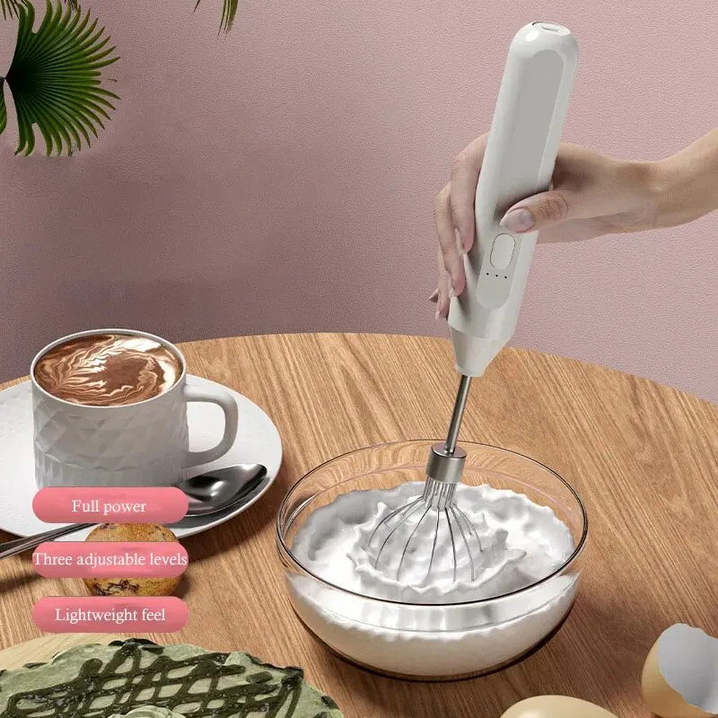 Mini-Electric-Milk-Foamer-Blender-USB-Rechargeable-Handheld-Electric ...