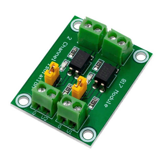PC817 1 2 4 8 Channel Optocoupler Isolation Board Voltage Converter ...