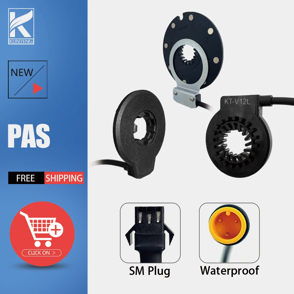 KT-bicicleta-el-trica-Pedal-Assistant-Sensor-PAS-Sensor-SM-WP-Plug ...