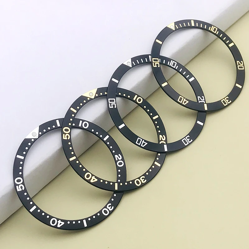 39mm-Flat-Bezel-insert-Seiko-Turtle-Aluminium-Bezel-Sub-Ring-Fits-NH35 ...