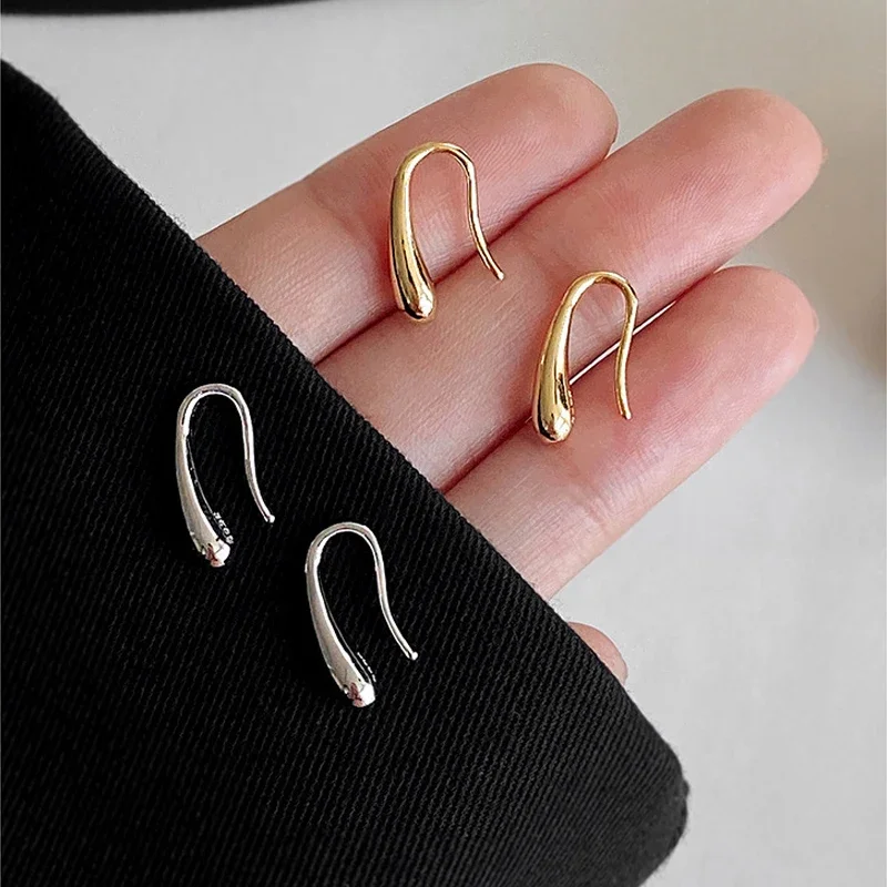 Simple-Water-Drop-Small-Earrings-For-Women-Retro-Fashion-Personality ...