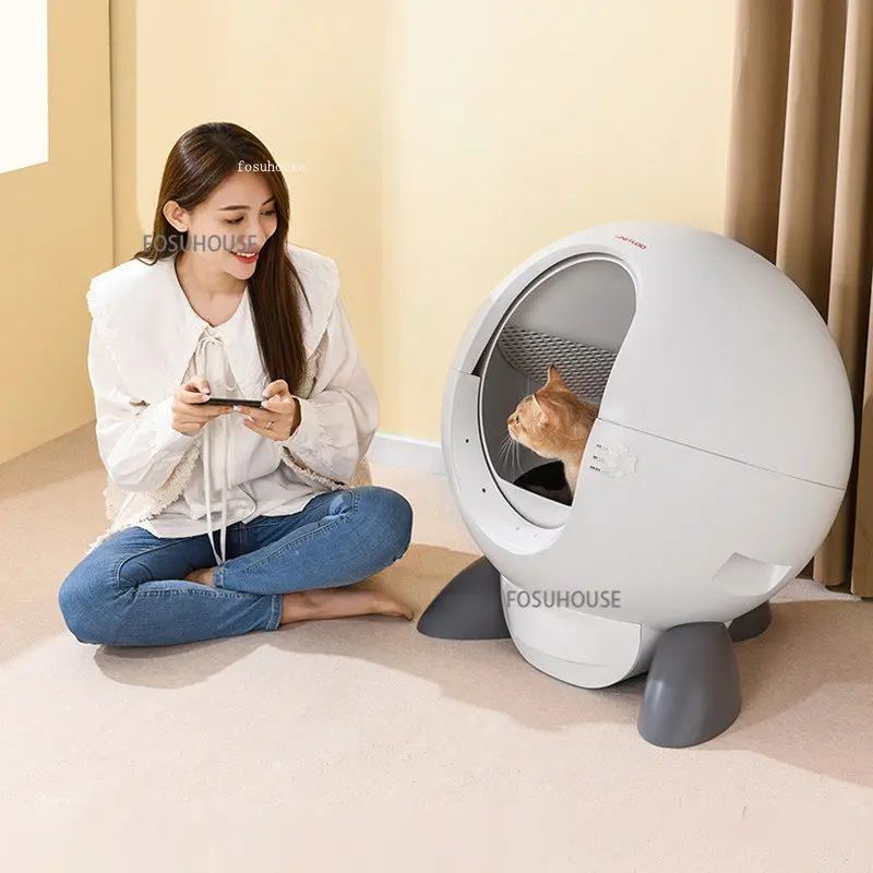 Fully-Automatic-Intelligence-Litter-Box-Household-Pet-Products-Large ...