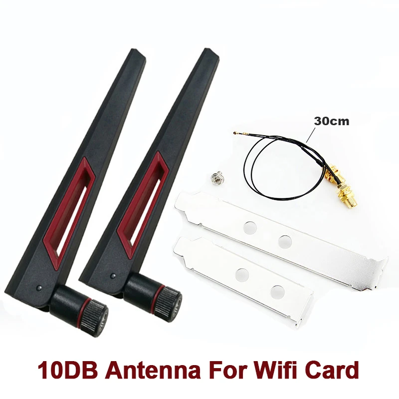 Wifi Adapter 5ghz 2 Antennas | M.2 Wifi Antenna Adapter | Antenna Set ...