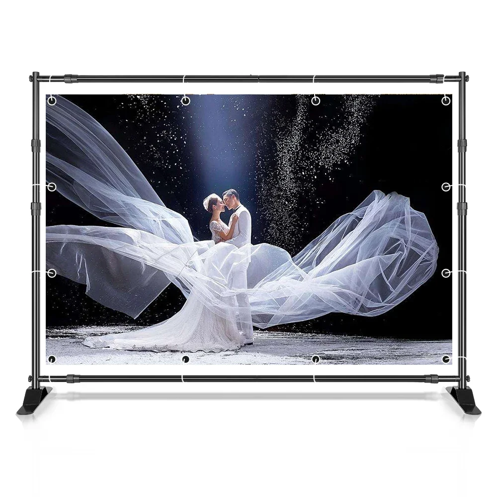 Double-Crossbar-Backdrop-Background-Stand-Frame-Support-System-For ...