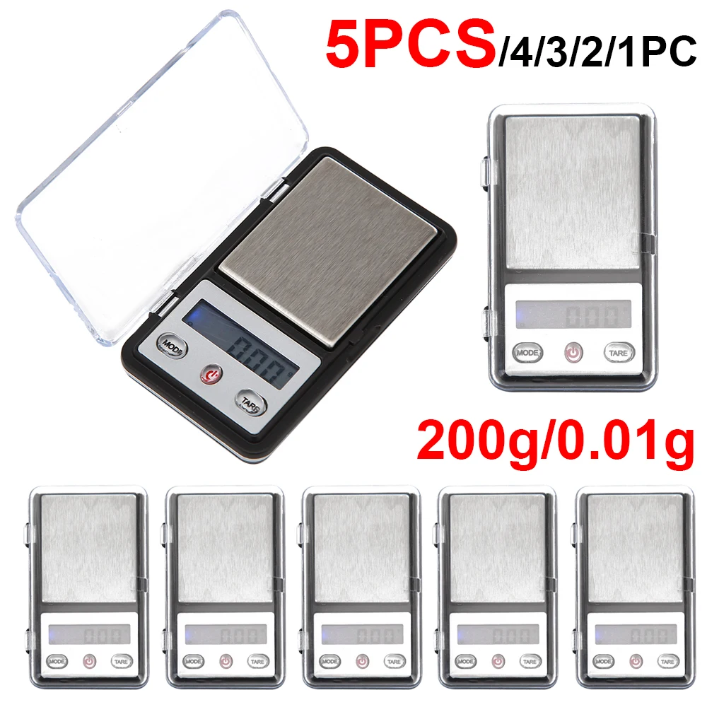 1-5pcs-200g-0-01g-High-Accuracy-Medicinal-Food-Jewelry-Kitchen-Scale ...