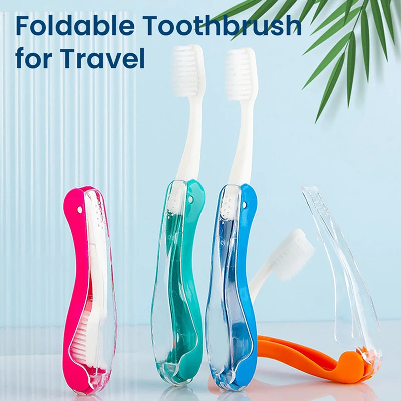 1PC-Travel-Foldable-Toothbrush-Portable-Camping-Toothbrush-Hiking-Tooth ...
