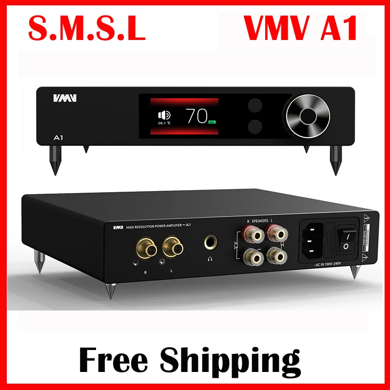 SMSL-VMV-A1-High-Resolution-Power-Amplifier-Small-Delicate-Class-A ...