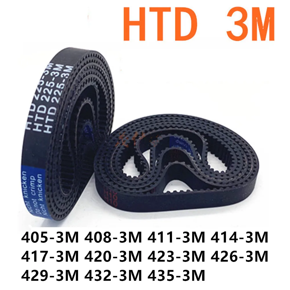 HTD3M Timing Belt 6mm Width Closed-loop Synchronous Rubber HTD 3M Belts ...
