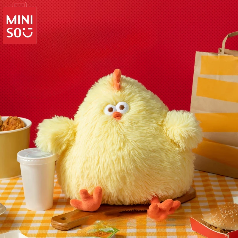 MINISO-DunDun-Chicken-Series-Fried-Chicken-Doll-Plush-Doll-Cute-Plush ...