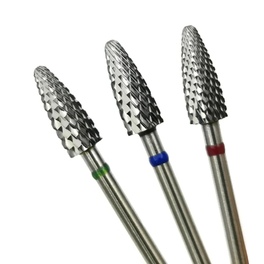 Tungsten-Steel-Nail-Drill-Bit-Electric-Nail-File-Milling-Manicure ...