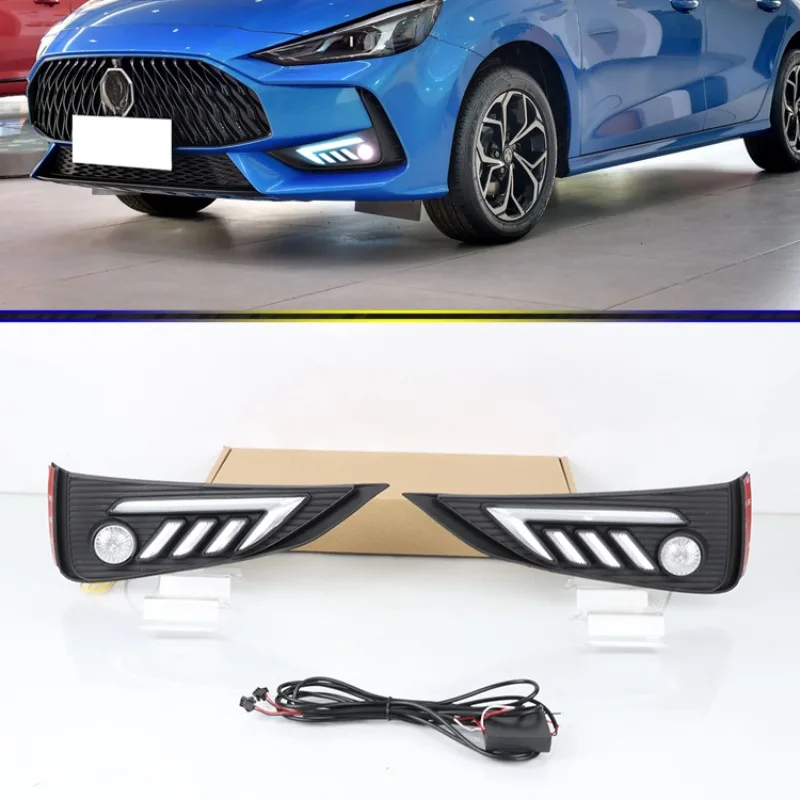 For 2021 MG MG5 1 Pair Car Led Day Running Lights Modified Streaming ...