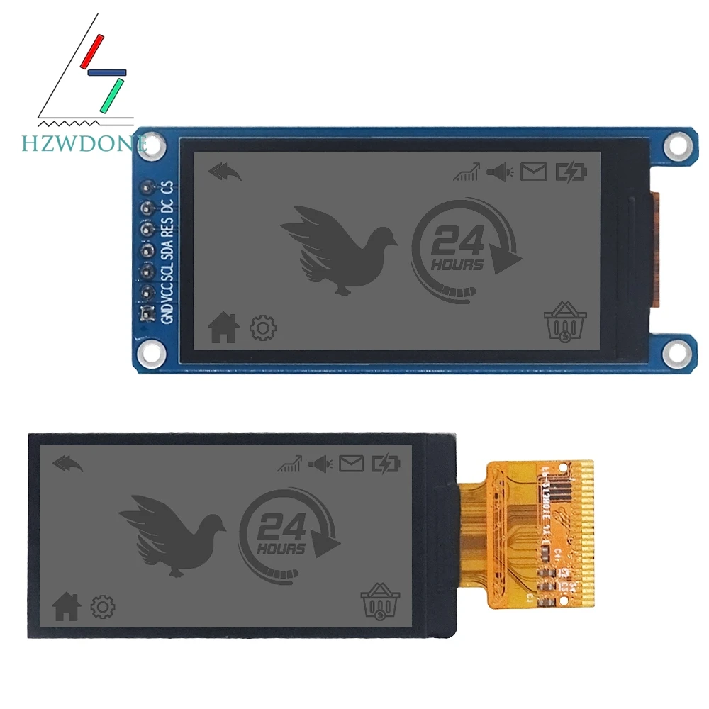 HZWDONE-2-13-inch-E-Paper-Ink-Screen-TFT-Module-122-250-E-Paper-Ink ...
