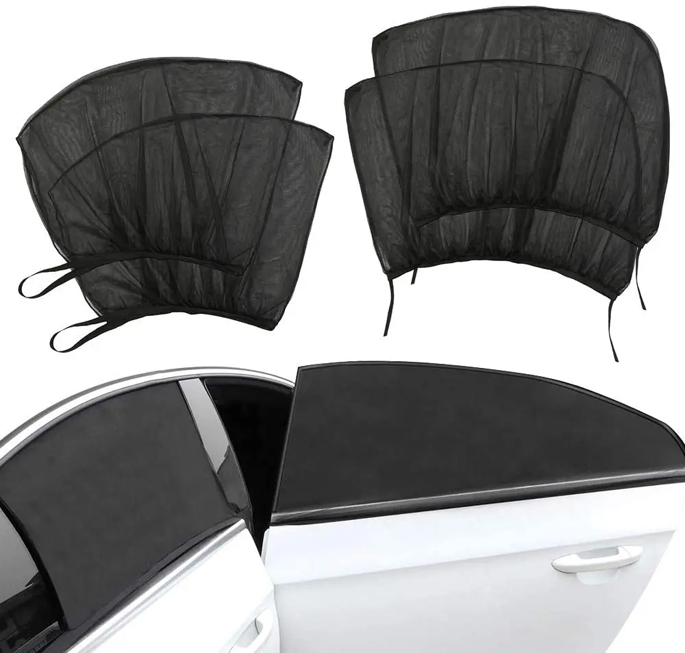 2-4pcs-Car-Window-Screen-Door-Covers-Front-Rear-Side-Window-UV-Sunshine ...