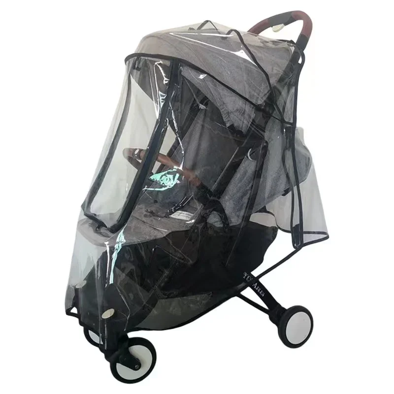 large Universal Stroller Rain Cover Baby Car Weather Wind Sun Shield ...