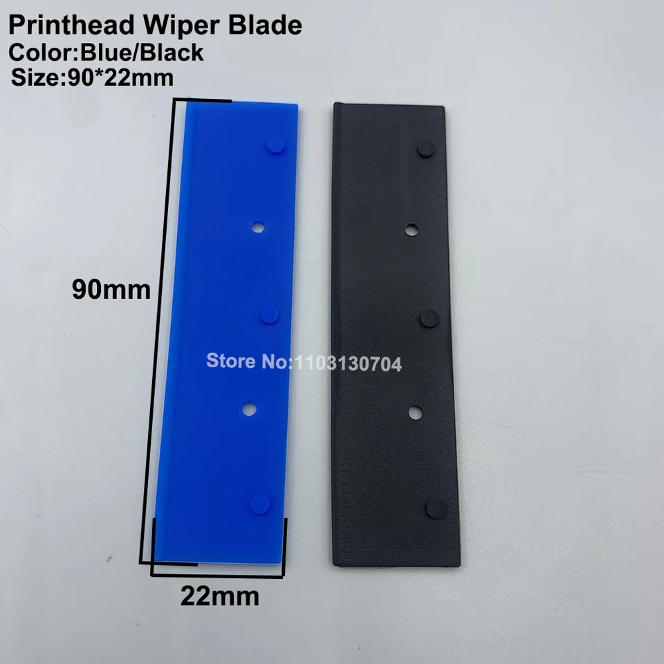 Printer Maintenance 62mm Blue Wiper Blades For DX5/DX7 UV Printers - 10 ...