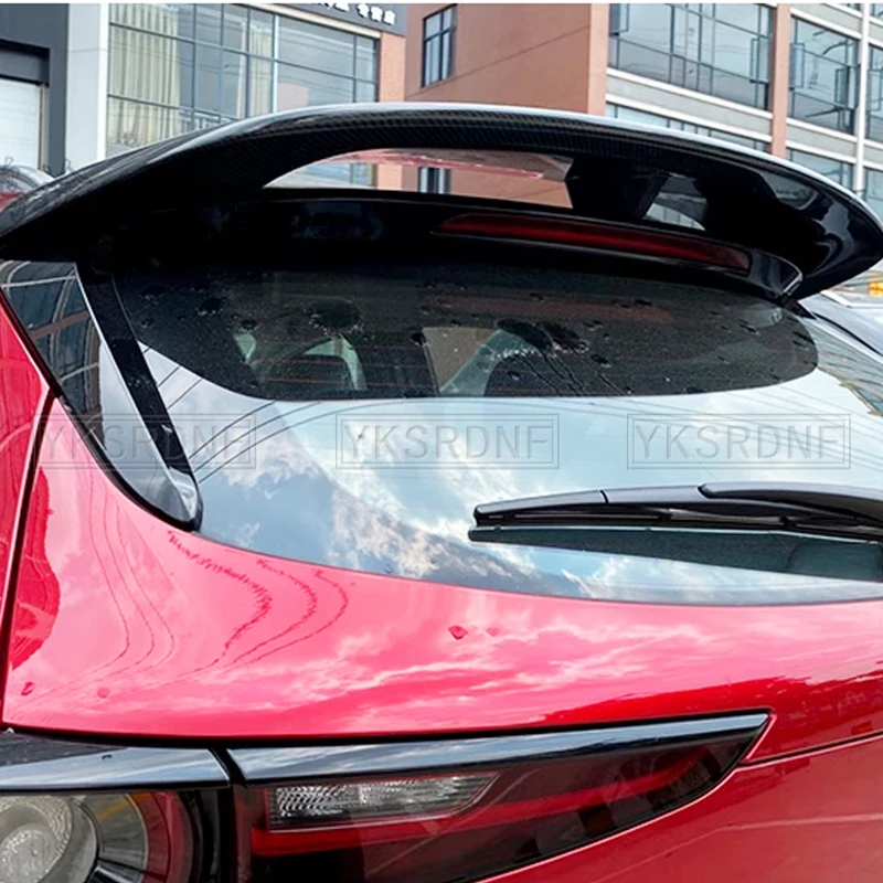 For-Real-Carbon-Fiber-Roof-Spoiler-Wing-Mazda-CX-30-Car-Rear-Window ...