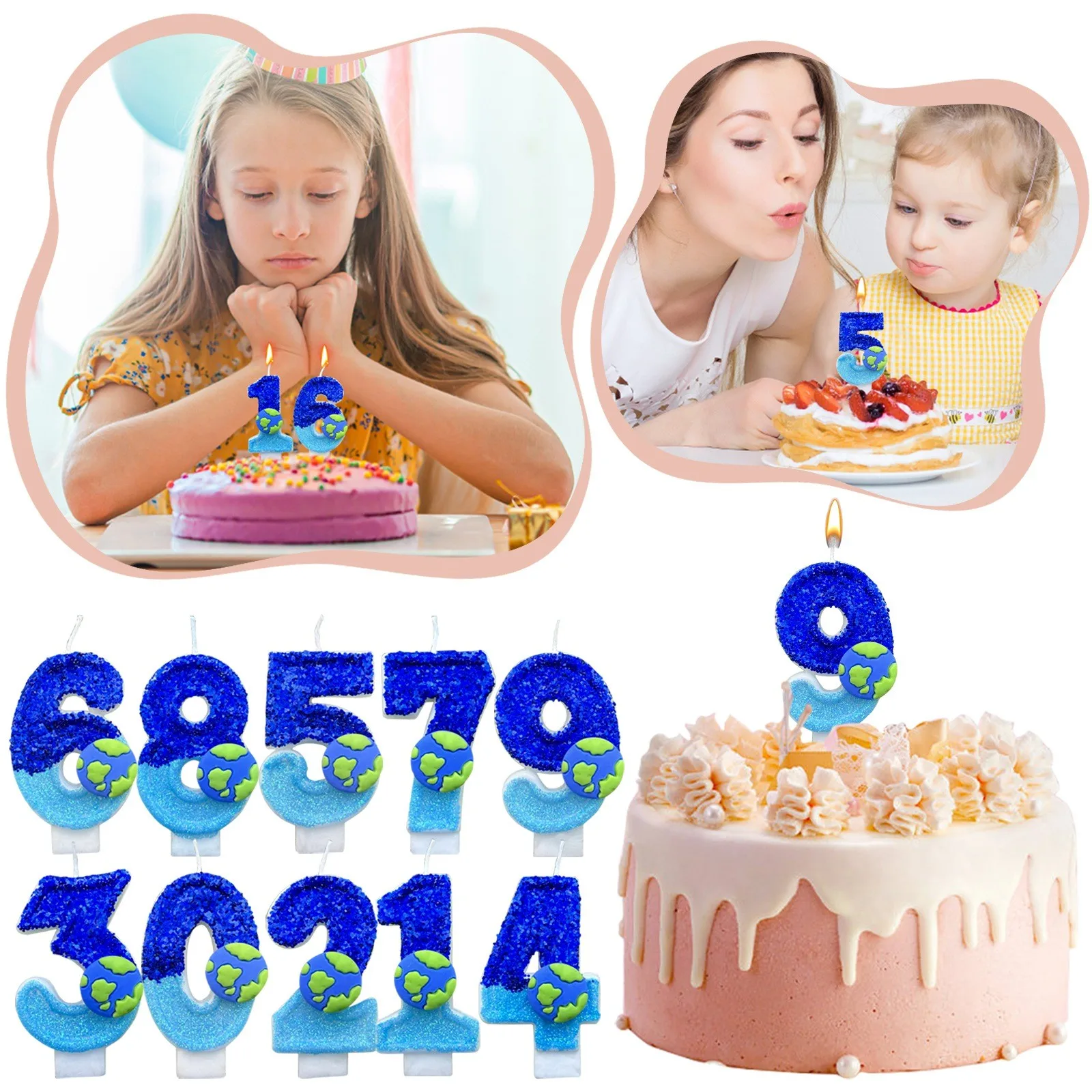 Velas Temáticas para Aniversário: Decorações Criativas para o Bolo