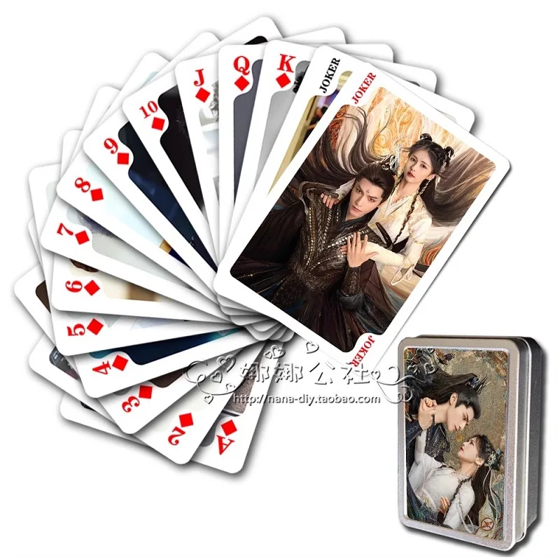 54-Sheets-Set-Till-The-End-Of-The-Moon-Chang-Yue-Jin-Ming-Poker-Cards ...