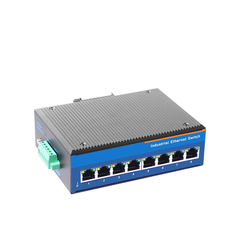 Industrial Ethernet Switch 8 electrical ports USR-ISG Series With 10 ...