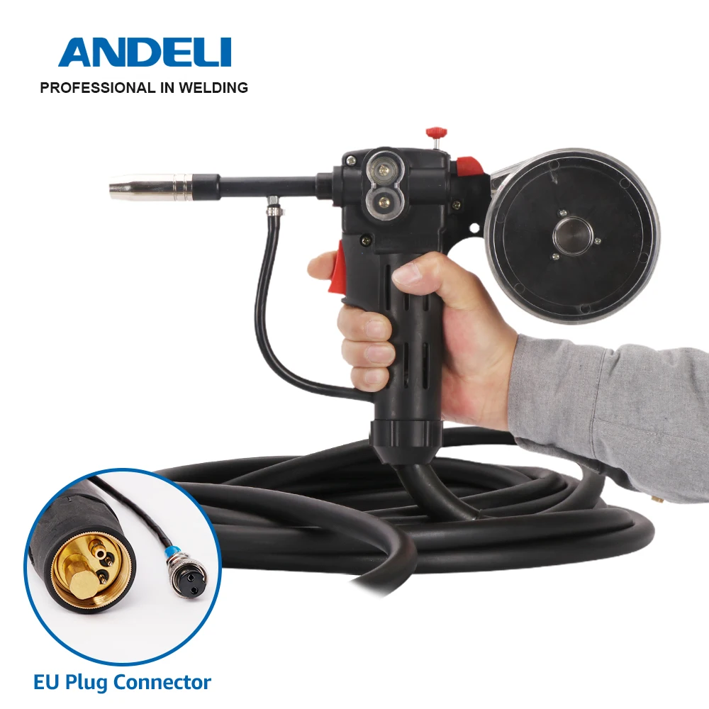 ANDELI-MIG-Spool-Gun-with-Euro-Connection-DC-Motor-Wire-Feeder-10m ...