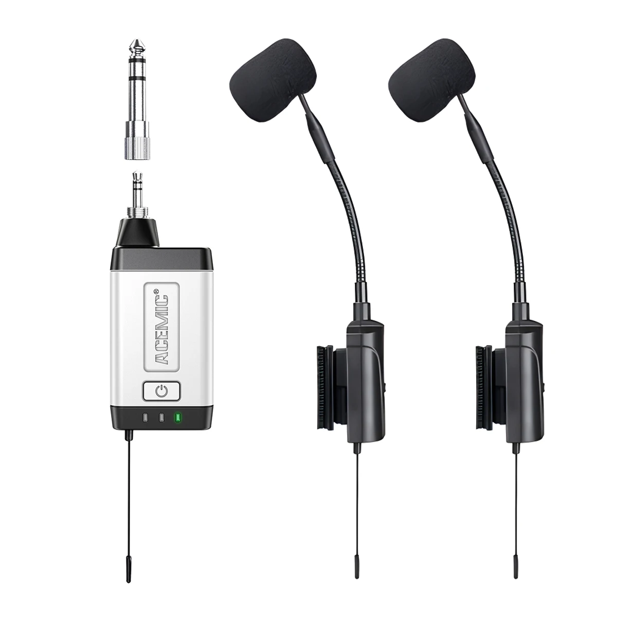 2.4G Saxophone Microphone Receiver Set Noise Reduction