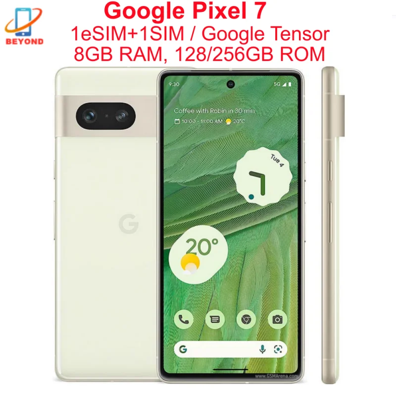 Google Pixel7 5G Pixel 7, 6,3 pulgadas, 8GB de RAM, 128/256GB de ROM ...