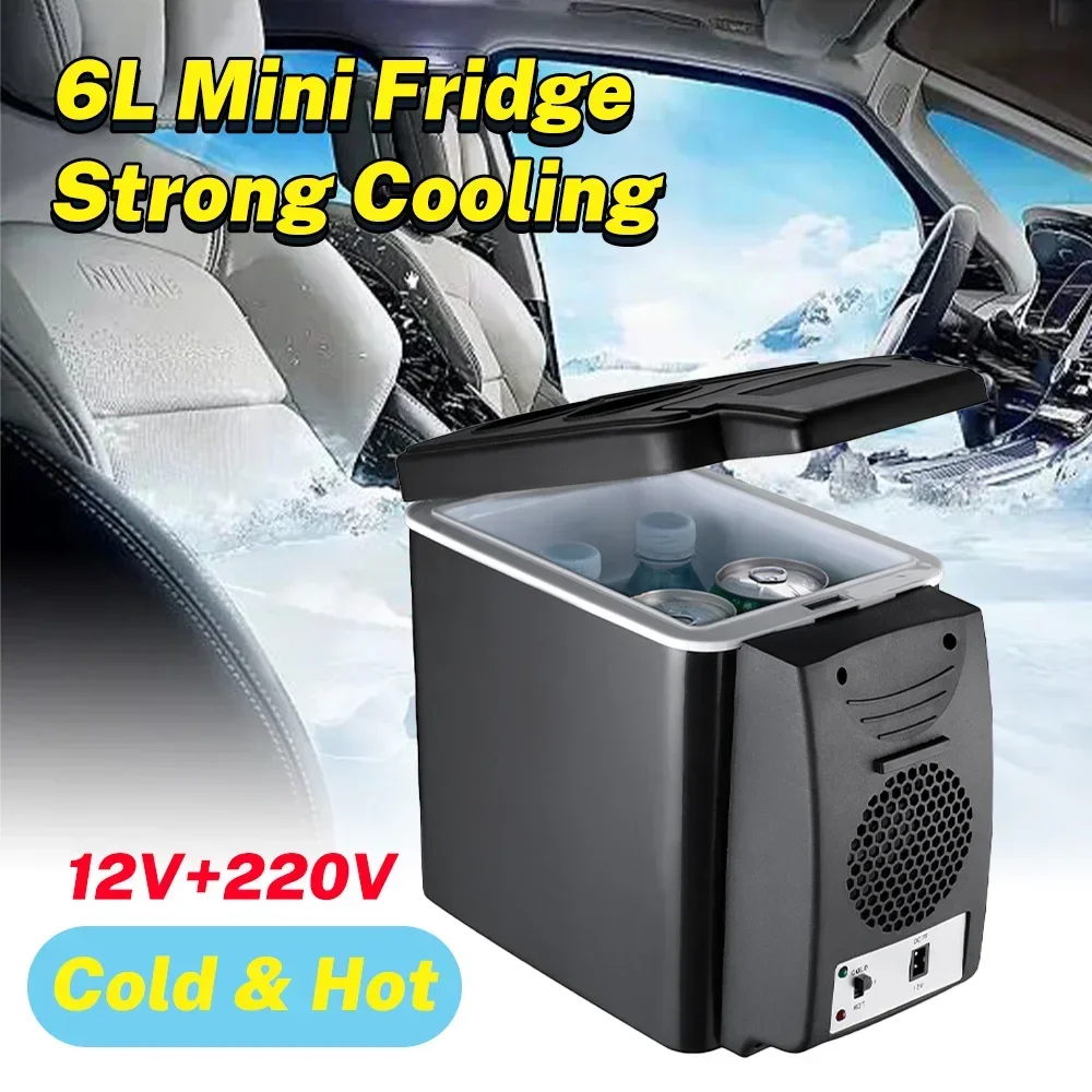 6L-2-in-1-Electric-Car-Refrigerator-Portable-Mini-Fridge-Freezer ...