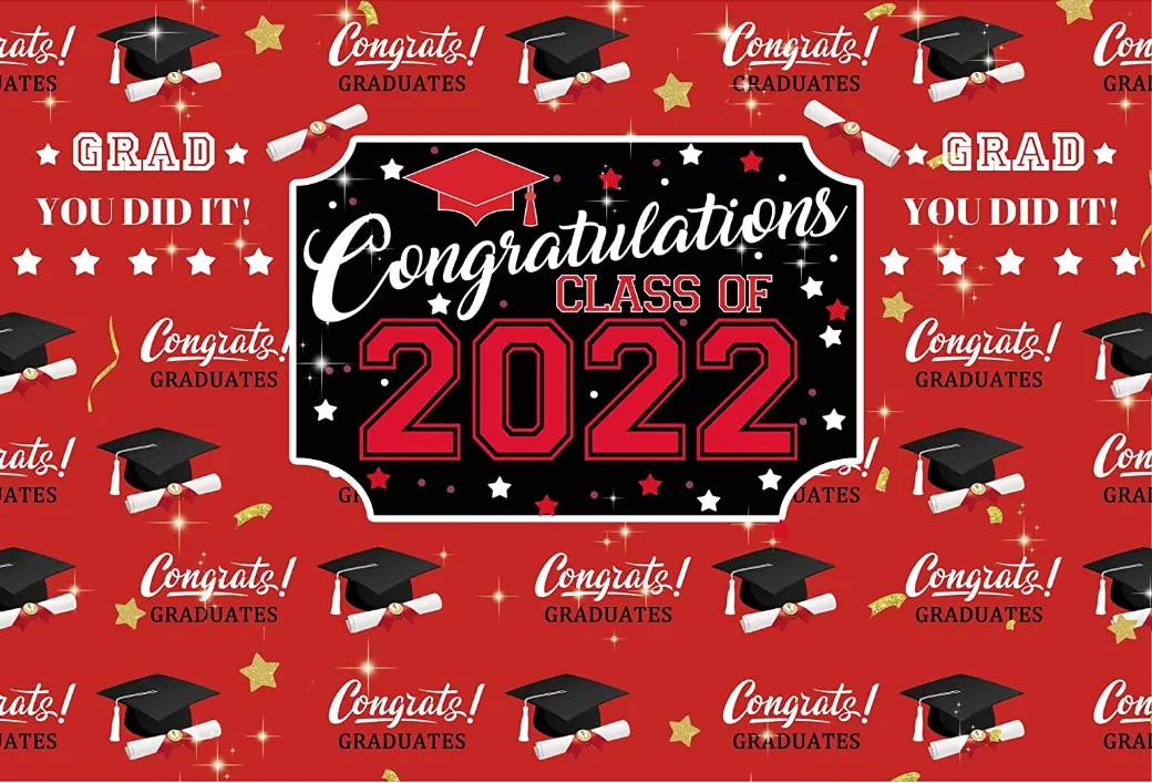 Class Of 2022 Graduation Red