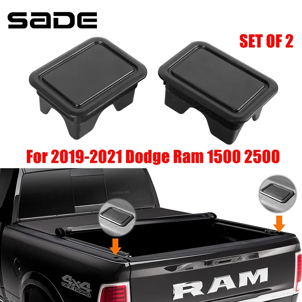 Stake-Pocket-Covers-For-Dodge-Ram-1500-2500-2019-2021-Rear-Truck-Pickup ...