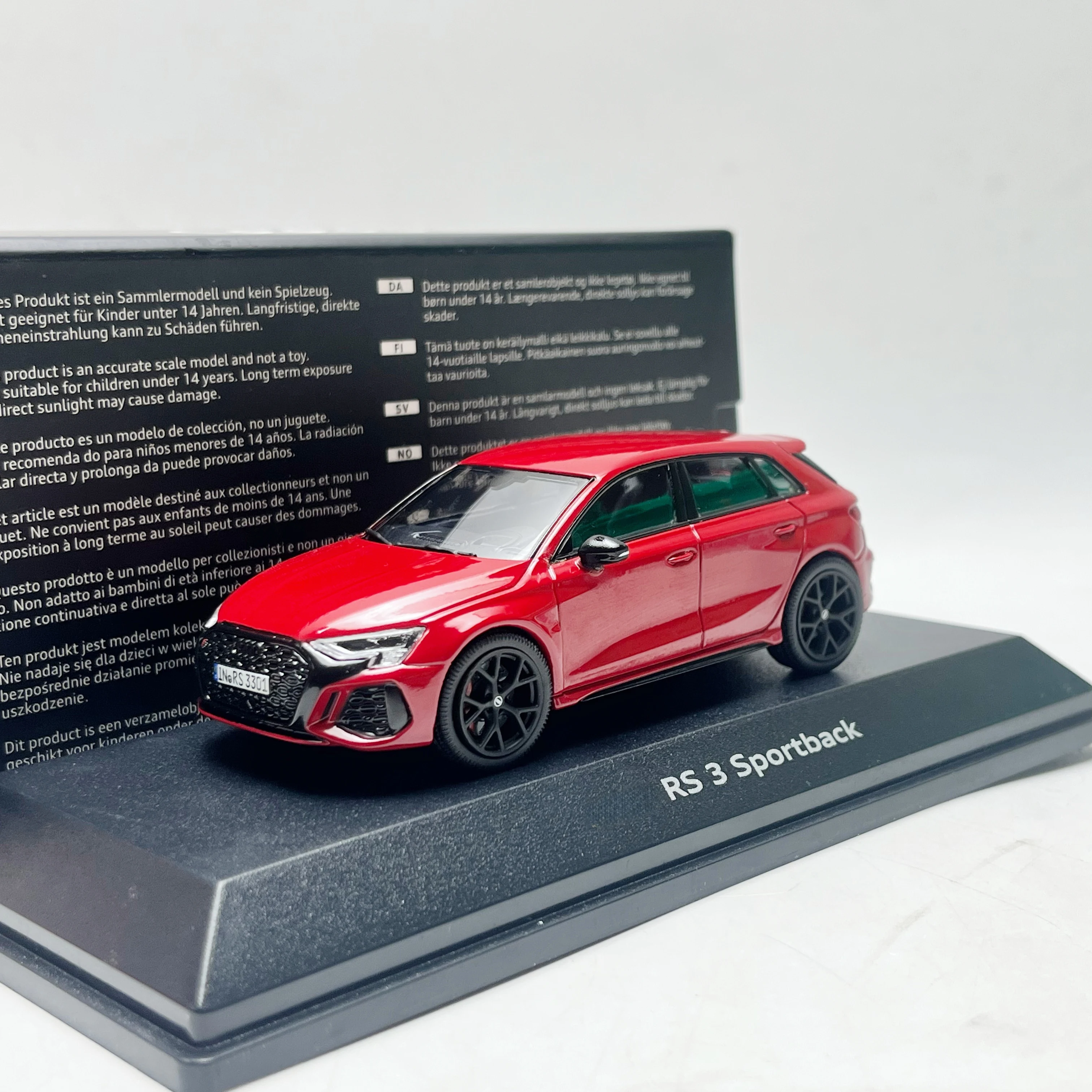 OEM 1/43 Scale RS3 Sportback Collection and display of die-casting ...